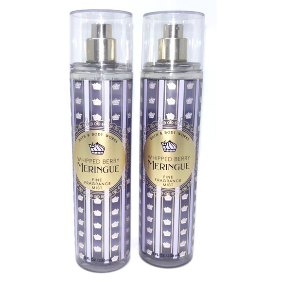 Bbw Bath Body Bath Body Works Whipped Berry Meringue Fine
